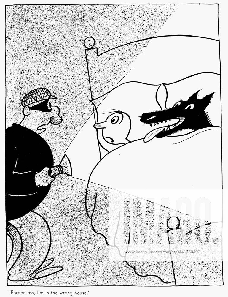 GREAT DEPRESSION: CARTOON. Pardon me, I m in the wrong house. Cartoon ...