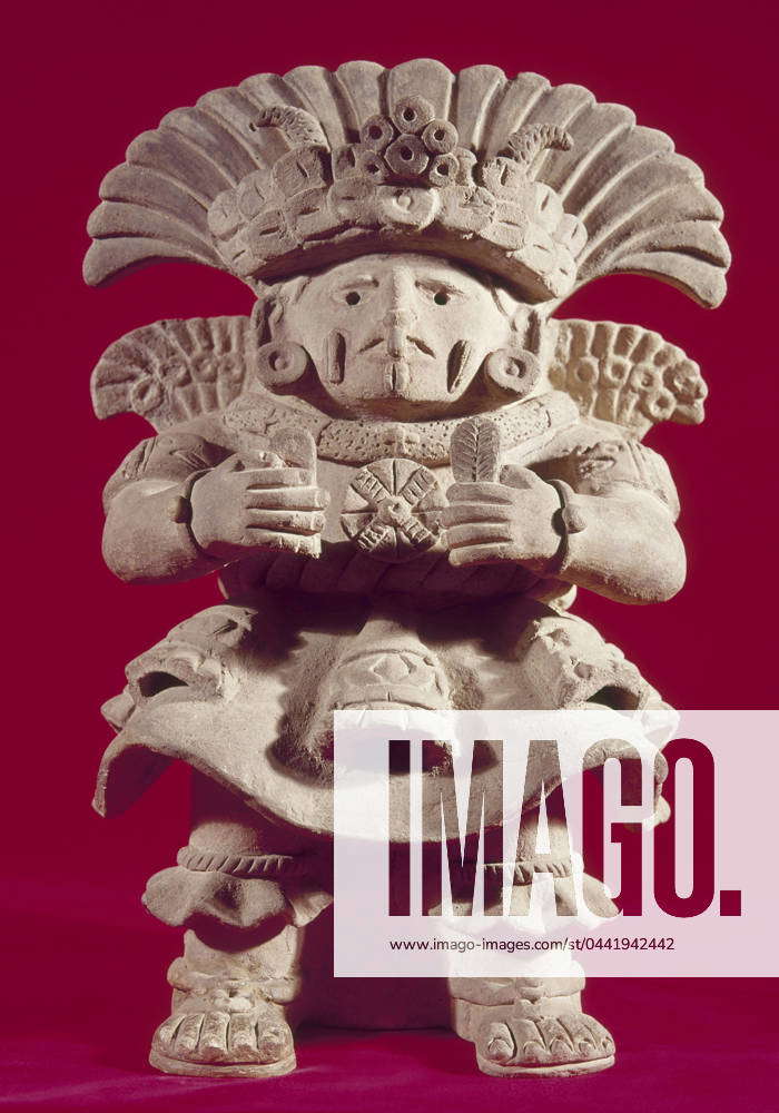 MEXICO: XIPE TOTEC. Figure of the flayed god Xipe Totec, whose priests ...