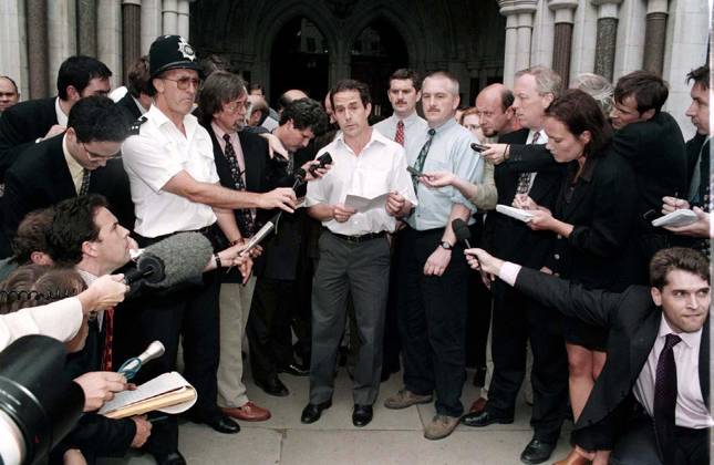 VET RYAN JAMES WHO WAS FREED FROM PRISON ON APPEAL AT THE HIGH COURT ...