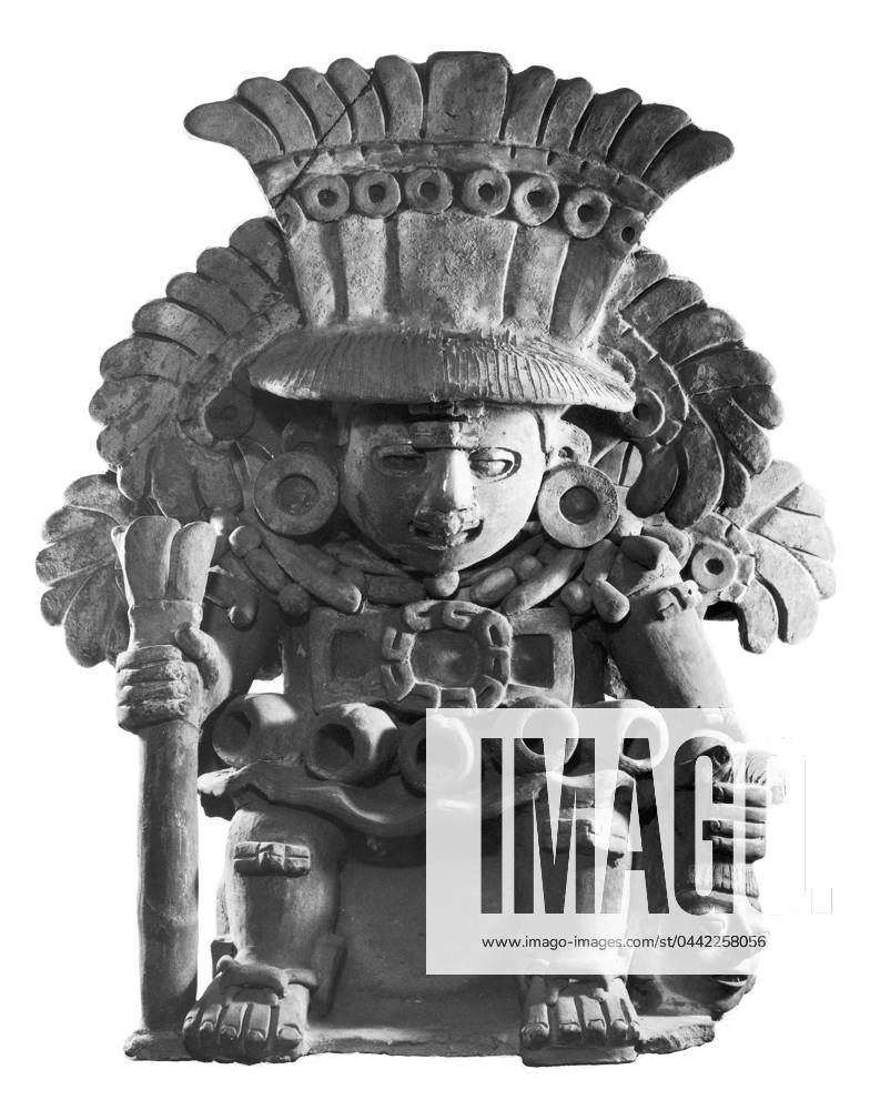 MEXICO: XIPE TOTEC. Figure of the flayed god Xipe Totec, whose priests ...