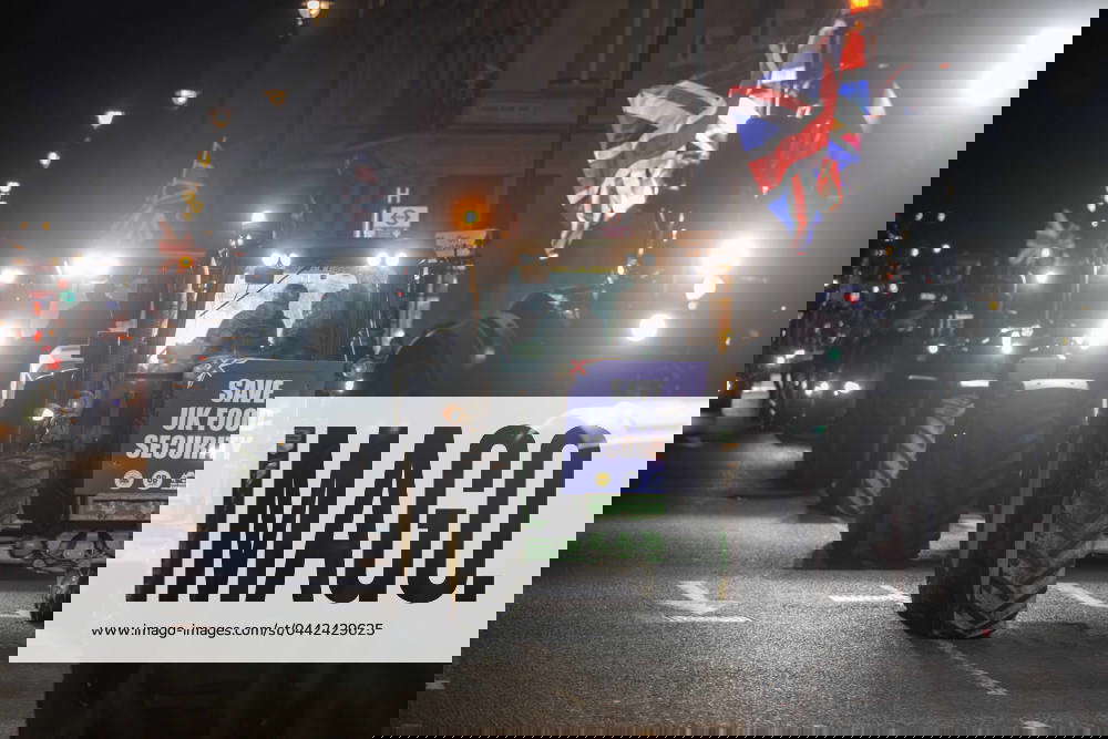 . 25 03 2024. London, United Kingdom. Farmers tractor protest in London ...