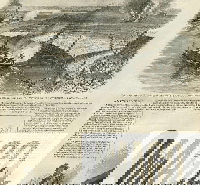 HARPER S WEEKLY, 1863. A page from Harper s Weekly, describing the ...