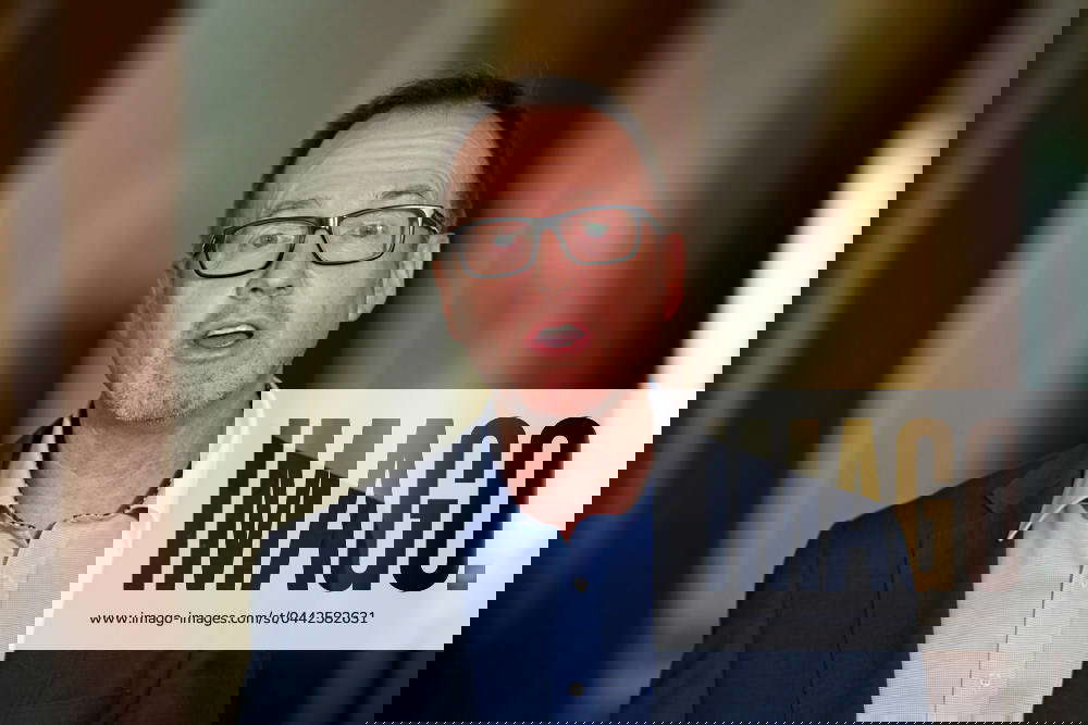 DAVID SHOEBRIDGE PRESSER, Greens Senator David Shoebridge speaks to the ...