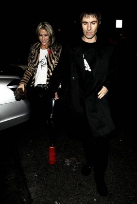 Pretty Green Label Launch Nicole Appleton and Liam Gallagher at the ...