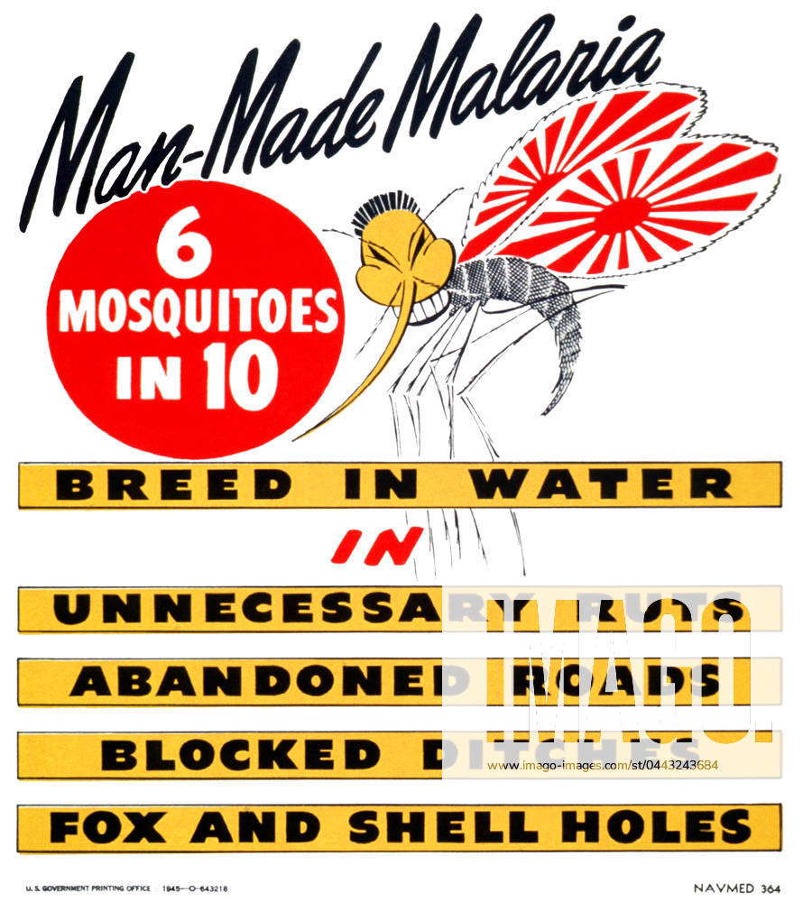 USA: Poster shown in the film Medicine in Action: Pacific Enemy Number ...