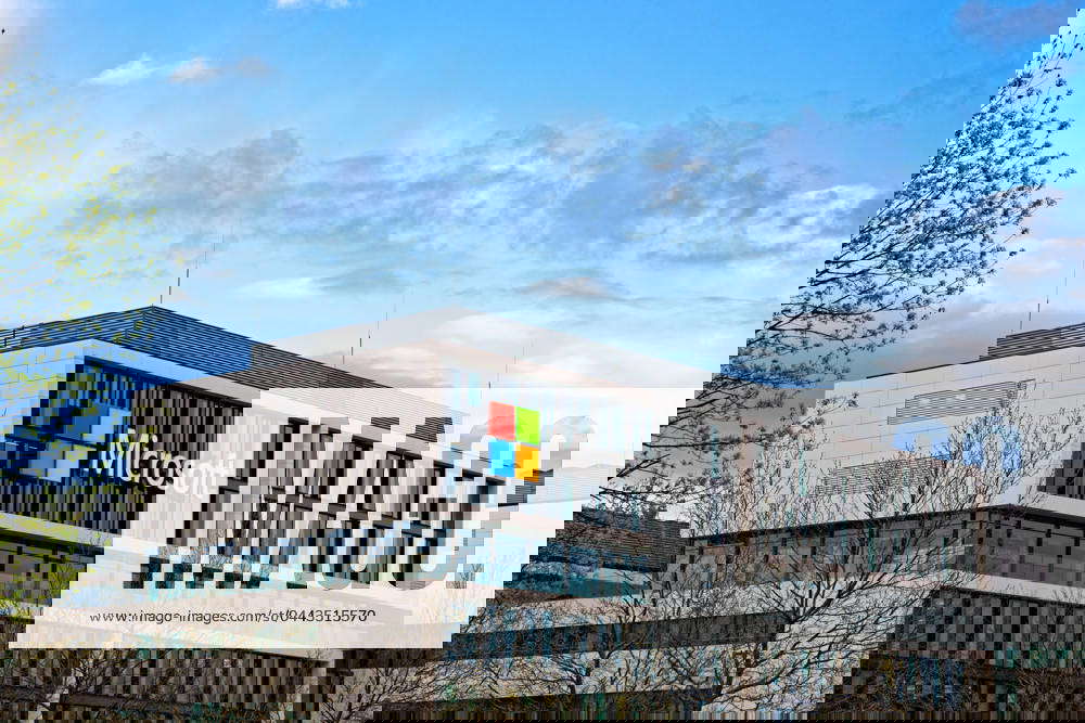 Microsoft The Microsoft Germany Headquarters in Munich Schwabing Munich ...