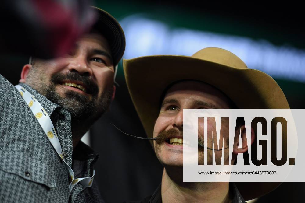 Syndication: Argus Leader PBR official gateman Riley Page poses for a ...