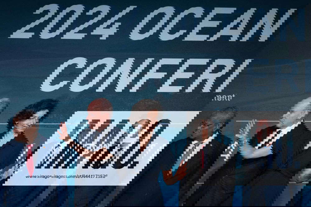 Prince Albert II At Ocean Decade Conference - Barcelona (L-R) The ...