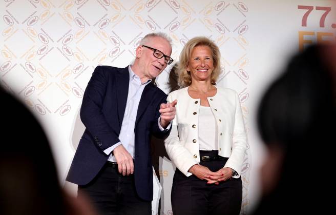 ConfÃ rence de presse pour annoncer la sÃ lection officielle du 77eme Festival de Cannes Ã l UGC