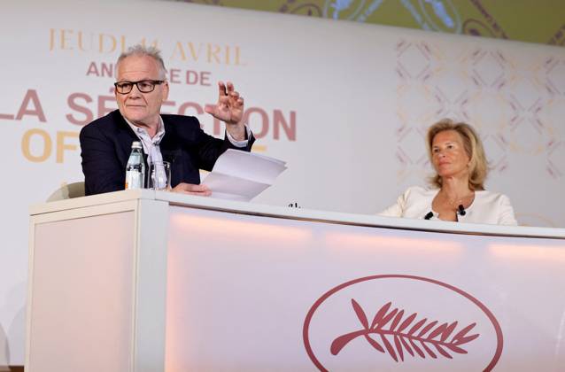 ConfÃ rence de presse pour annoncer la sÃ lection officielle du 77eme Festival de Cannes Ã l UGC