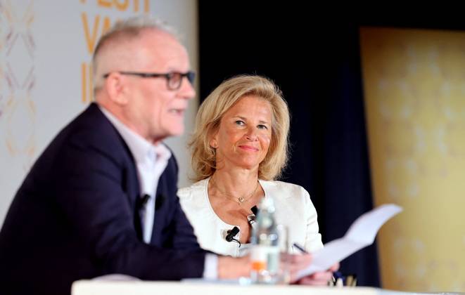ConfÃ rence de presse pour annoncer la sÃ lection officielle du 77eme Festival de Cannes Ã l UGC