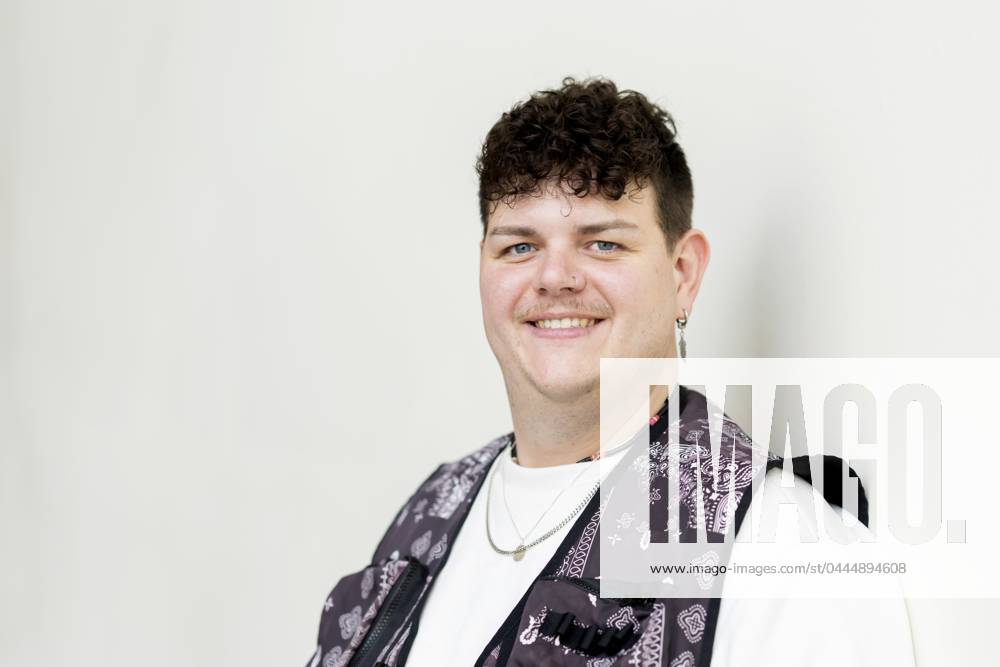 AMSTERDAM - Isaak from Germany during a press afternoon prior to the ...