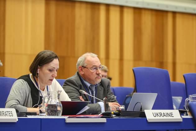 Vienna, Austria, Austria: Distinguished representatives of Ukraine and ...