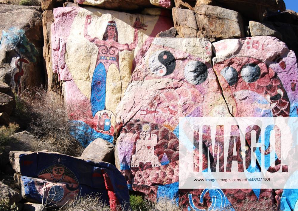 Syndication: Visalia Times-Delta Two thousand feet of rock murals as ...