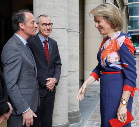 Belgian Presidency Ambassador Pierre Cartuyvels and Vice-prime minister ...