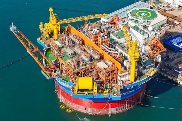 FPSO Completed in Qingdao QINGDAO, CHINA - APRIL 26, 2024 - The Haikui ...