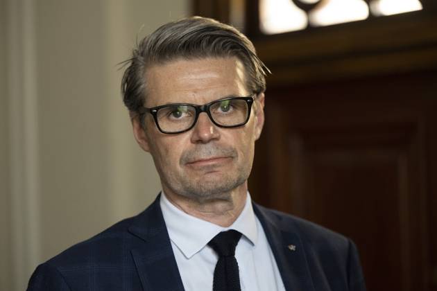 STOCKHOLM 20240429 Fredrik Hallström, Chief of Operations SÄPO, at the ...