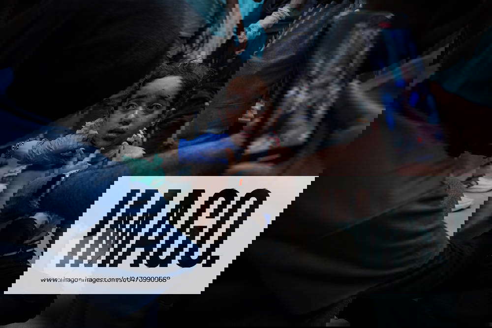 May 3, 2024, Gaza, Gaza, Palestine: An injured Palestinian girl ...