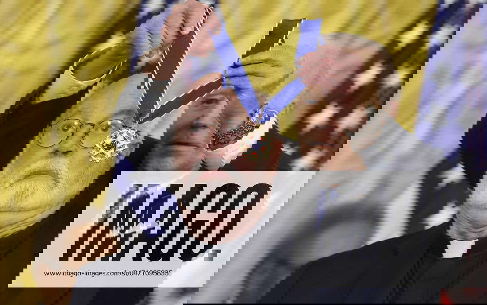 President Joe Biden presents Father Greg Boyle with the Presidential ...