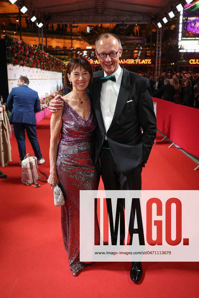 German Film Award 2024 Friedrich and Charlotte Merz at the party at the ...