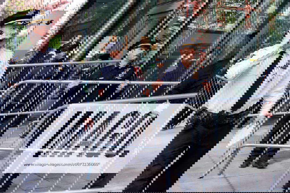 New York, United States: NYPD Deputy Chief Timothy Beaudette on phone ...