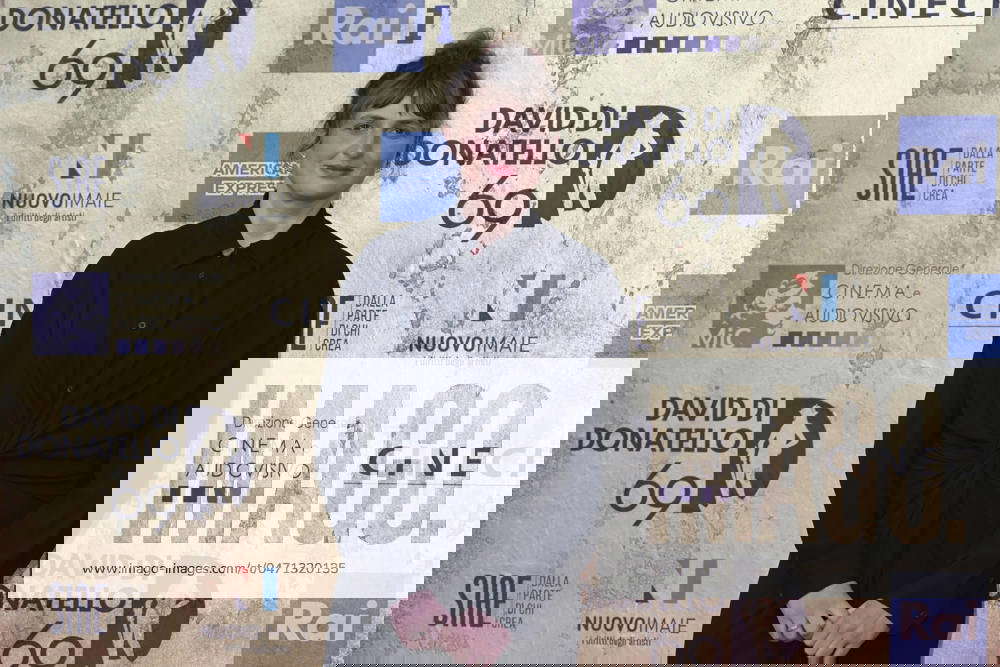 May 3, 2024, Rome, Italy: Alice Rohrwacher attends the red carpet of ...