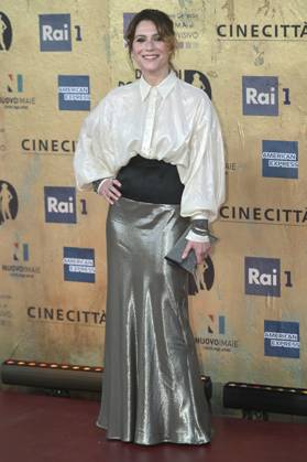Isabella Ragonese attends the photocall of the 69th italian film awards ...