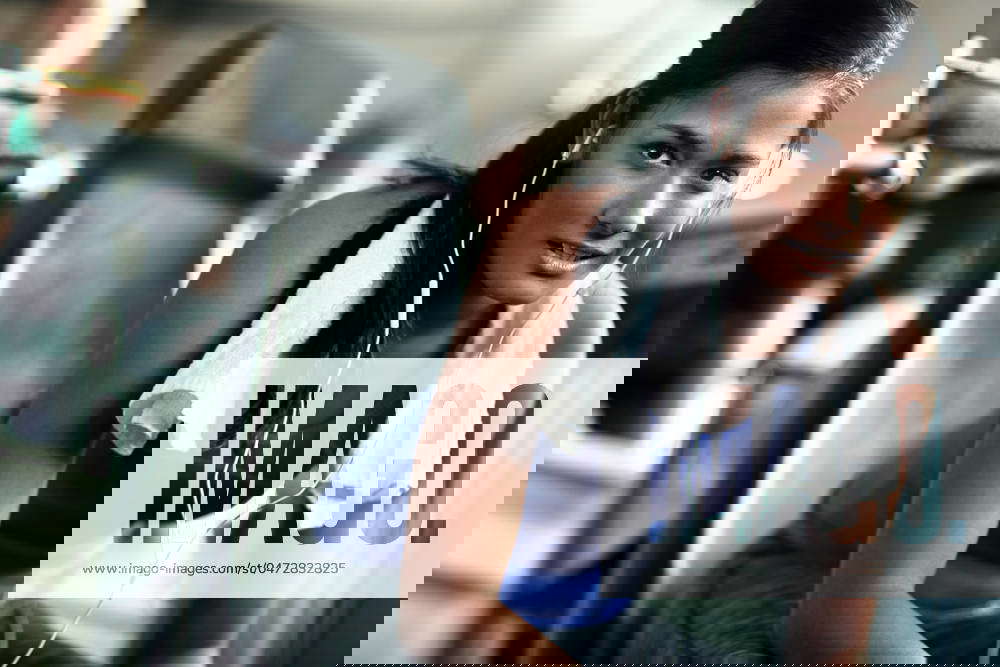 I dont do excuses, I do exercises. a young woman taking a break from ...