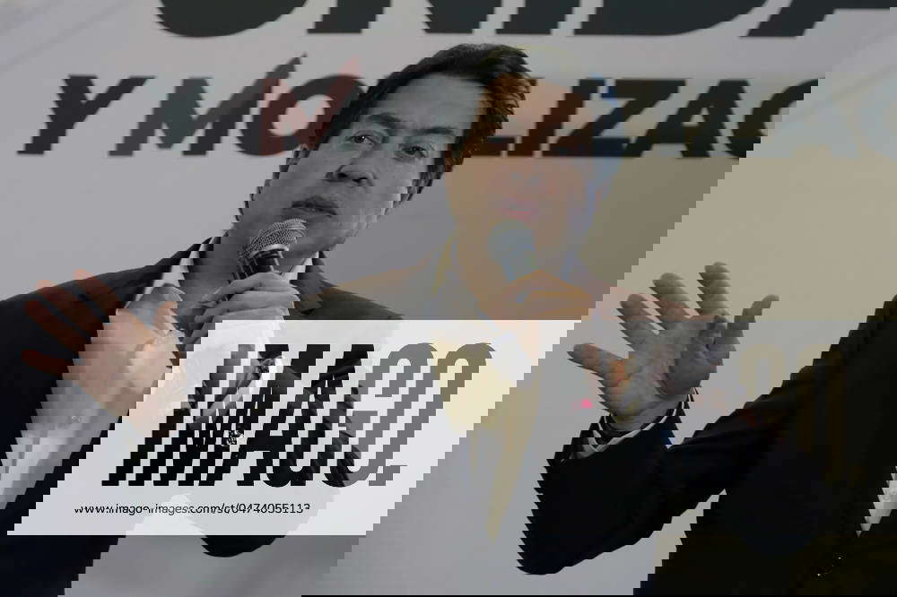 Mario Delgado, president of the National Regeneration Movement party ...