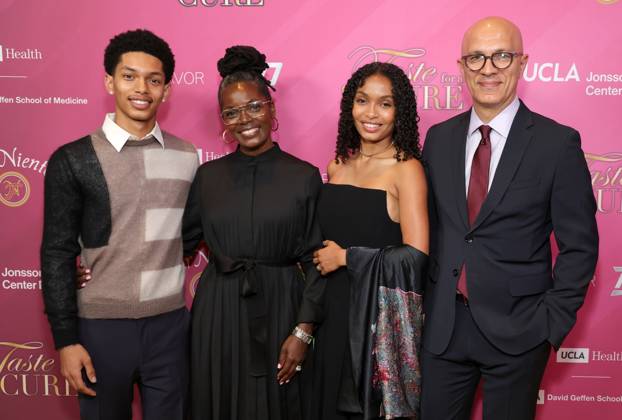 BEVERLY HILLS, CA - May 10: Sayeed Shahidi, Keri Shahidi, Yara Shahidi ...