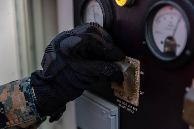 U.S. Marine Corps Lance Cpl. Claudia Hernandez, an aircraft maintenance ...
