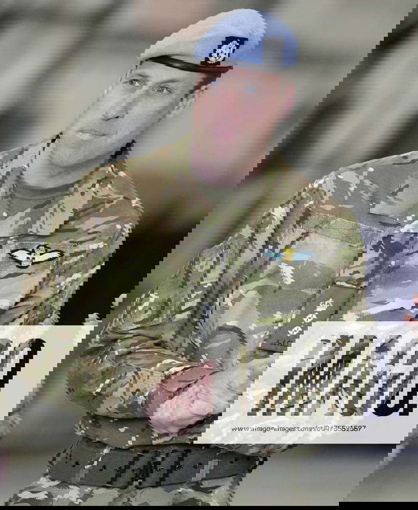 . 13 05 2024. Middle Wallop , United Kingdom. Prince William meets Army ...