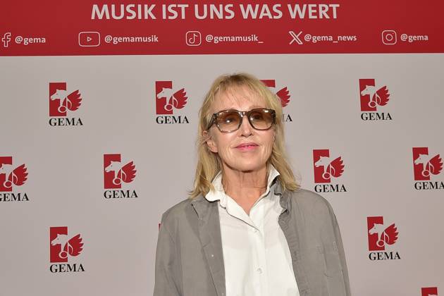 36 Fred Jay Prize of GEMA in Berlin Annette Humpe, German singer and ...