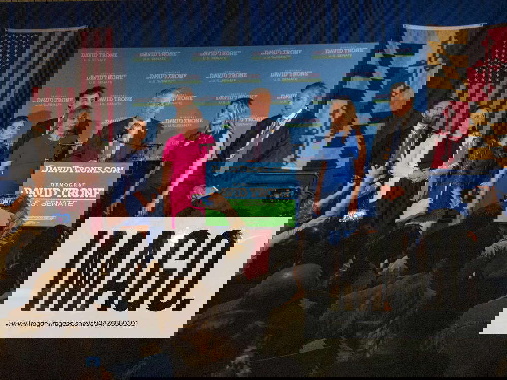 Baltimore, Maryland, USA: Rep. DAVID TRONE and candidate for Senate ...