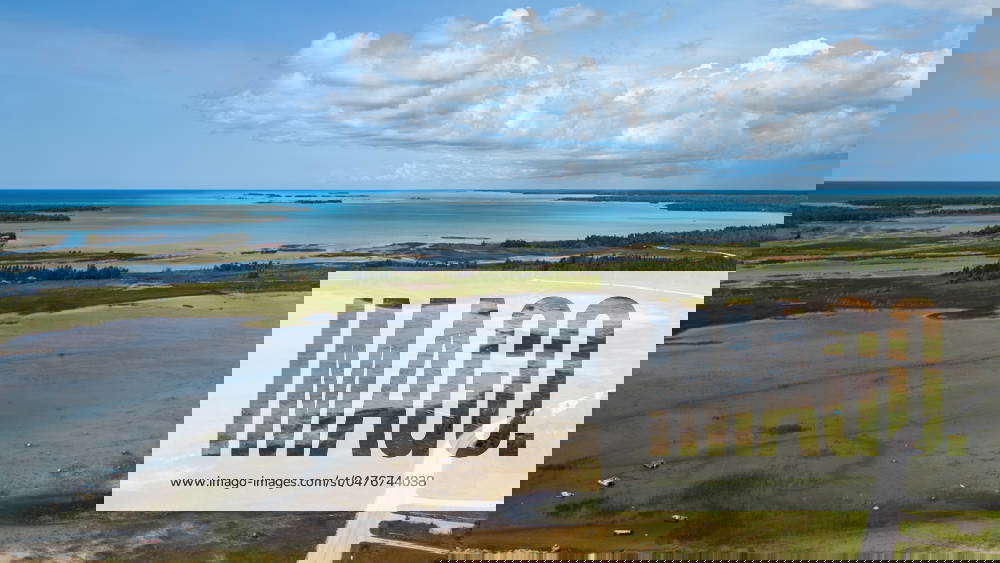 Aerial View of Oliphant, South Bruce Peninsula Road Trip, Ontario ...