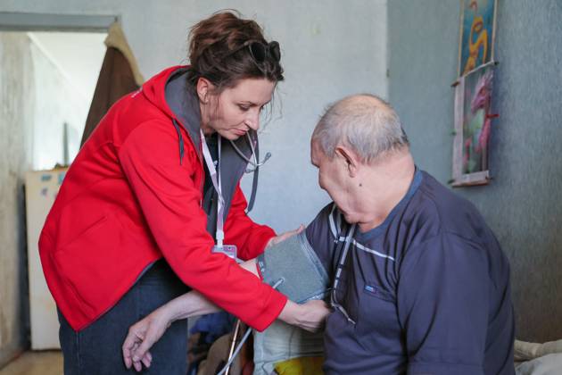 RUSSIA, SAKHALIN REGION - MAY 13, 2024: Cardiologist Maria Trukhanova ...
