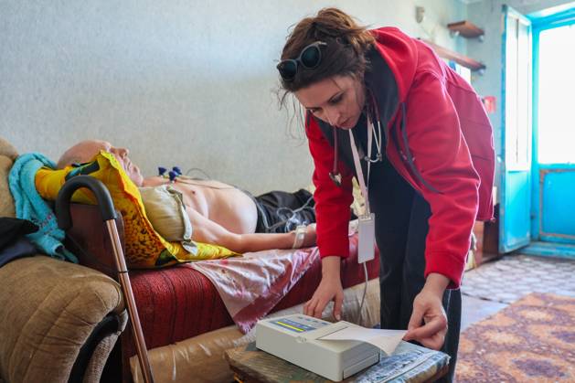 RUSSIA, SAKHALIN REGION - MAY 13, 2024: Cardiologist Maria Trukhanova ...