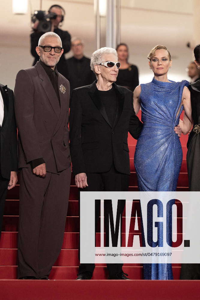 Annual Cannes Film Festival - The Shrouds Red Carpet - Cannes DN Vincent Cassel, David Cronenberg