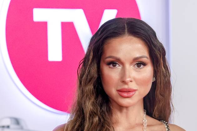 RUSSIA, MOSCOW - : Singer Nyusha attends the 13th RU.TV Channel music ...