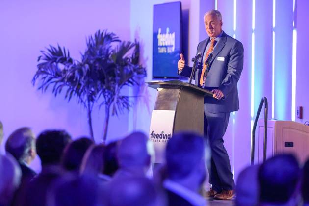 Florida, USA: Thomas Mantz, President and CEO of Feeding Tampa Bay ...