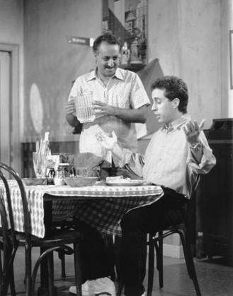 SEINFELD, from left: Brian George, Jerry Seinfeld, ?The Cafe, 1990-98 ...