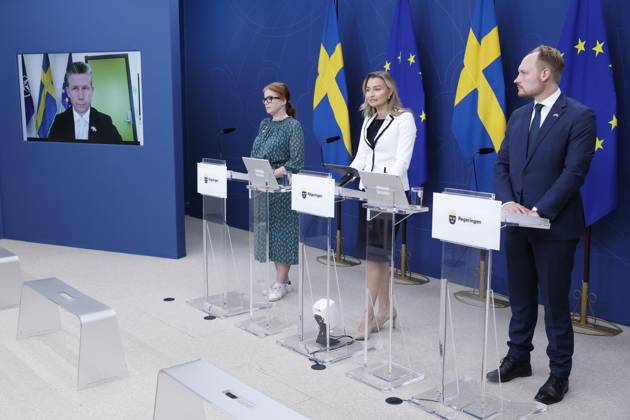 STOCKHOLM 20240529 Liberalernas försvarspolitiska talesperson Anna ...