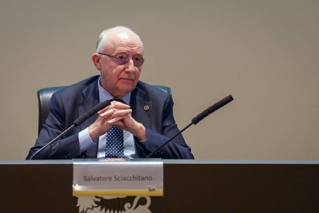 Rome, Italy: The President of ICAO Salvatore Sciacchitano ICAO ...