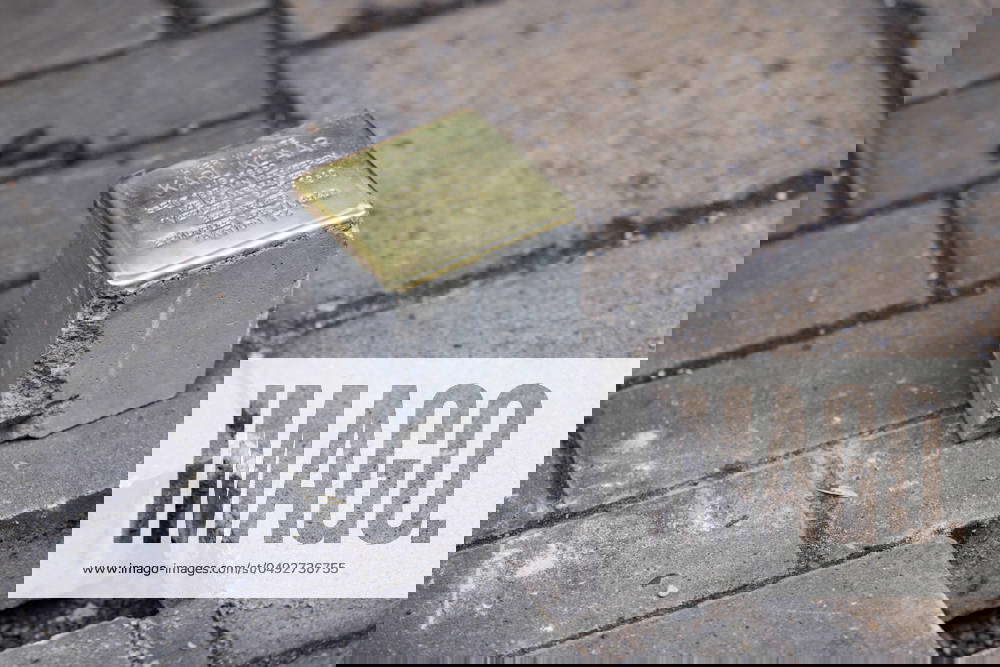 The first Stolperstein is laid in Erfurt Photo from 31 05 2024 It ...