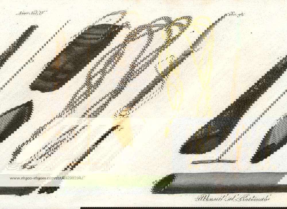 Tools and utensils of the Botocudo people, Brazil Tools and utensils of ...