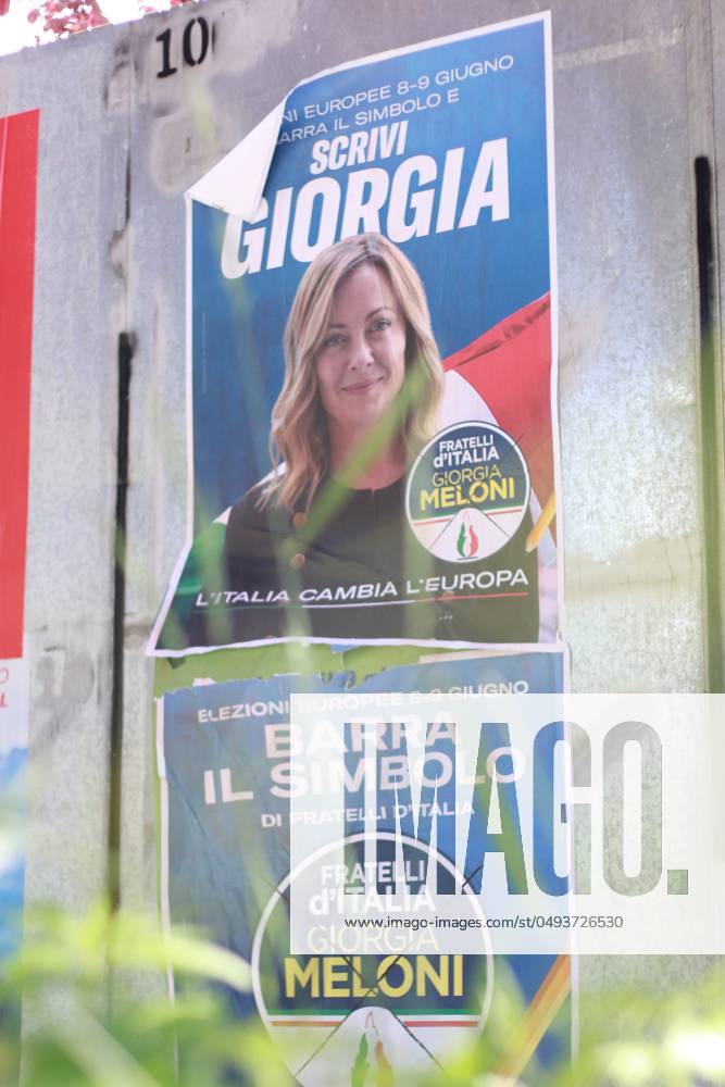 European Election Posters Pierre Teyssot MAXPPP European Elections ...