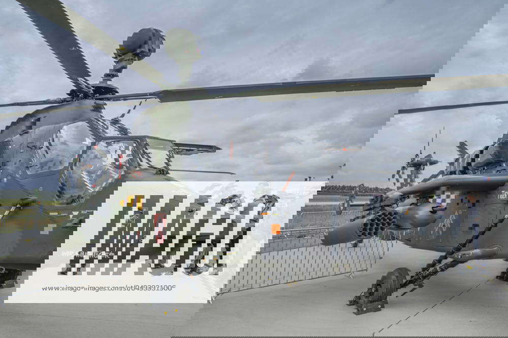 Combat helicopter KHT TIGER, German Air Force, ILA 2024, International ...