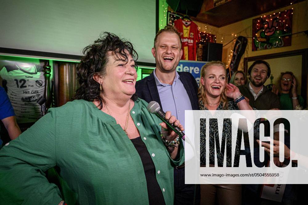 BATHMEN - BBB leader Caroline van der Plas, party leader Sander Smit ...