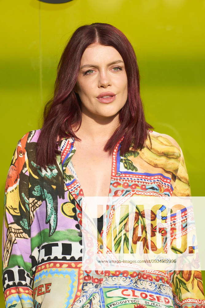 Desigual Fashion Show In Barcelona - Photocall Gigi Vives attends the ...