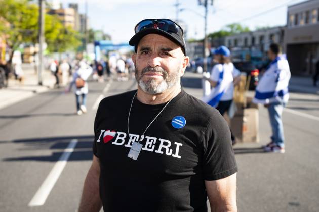 June 9, 2024, Toronto, On, Canada: Rami Gold, who survived the Oct. 7th ...